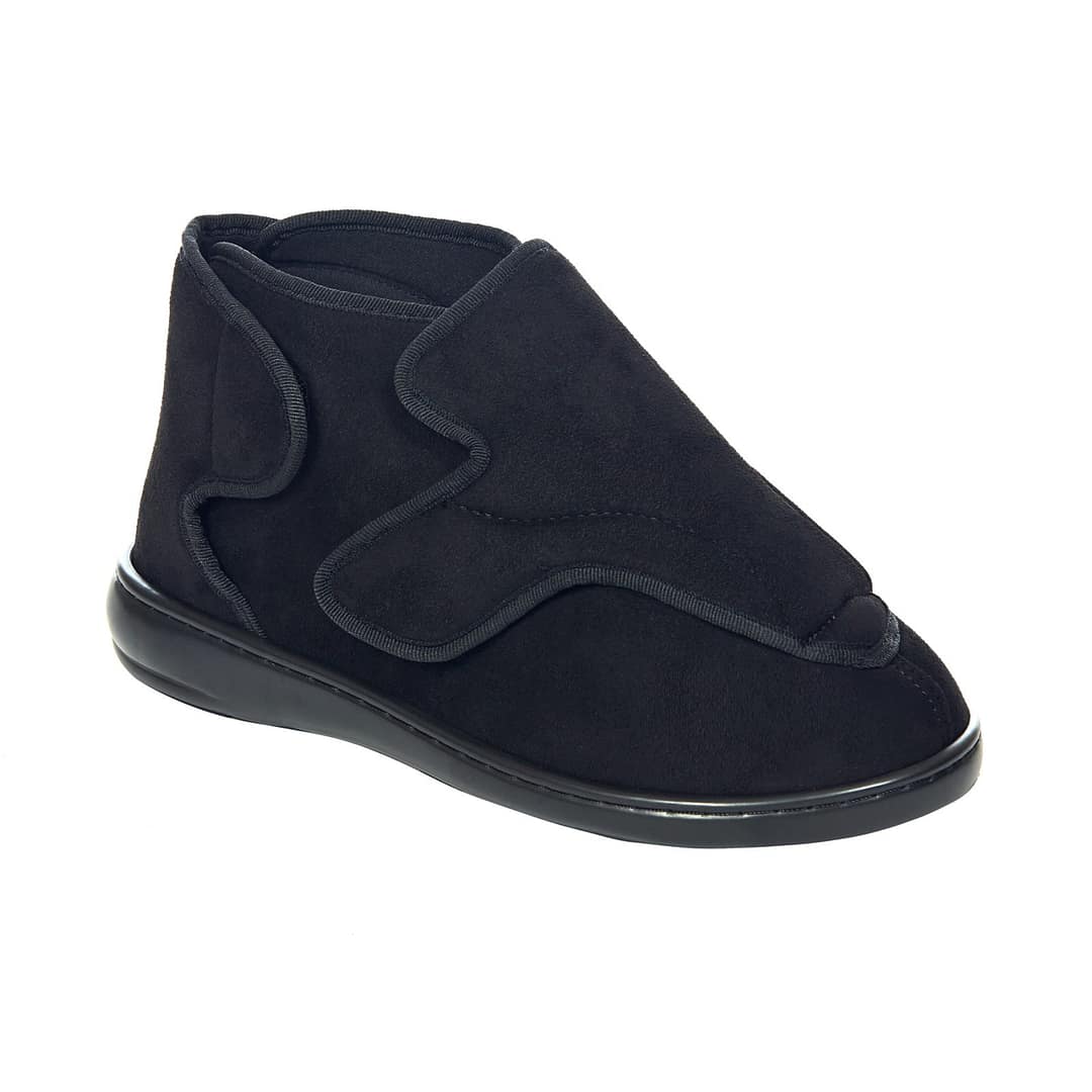 BIOTIME PANTOUFLE NOIR AJUSTABLE COMPLÈTEMENT - Mavie